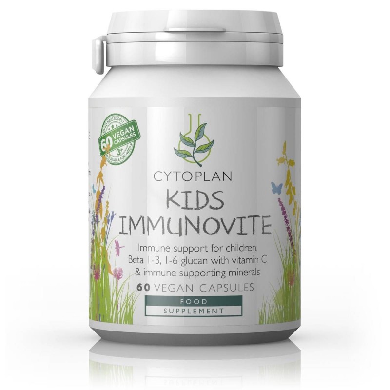 Kids Immunovite avec bêta-(1,3/1,6)-glucane, vitamines et minéraux