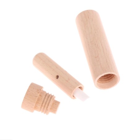 Inhalateur en bois d'huiles essentielles à imbiber avec vous huiles