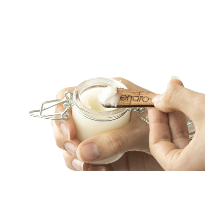 Natural solid deodorant, safe, made in France in a glass jar!